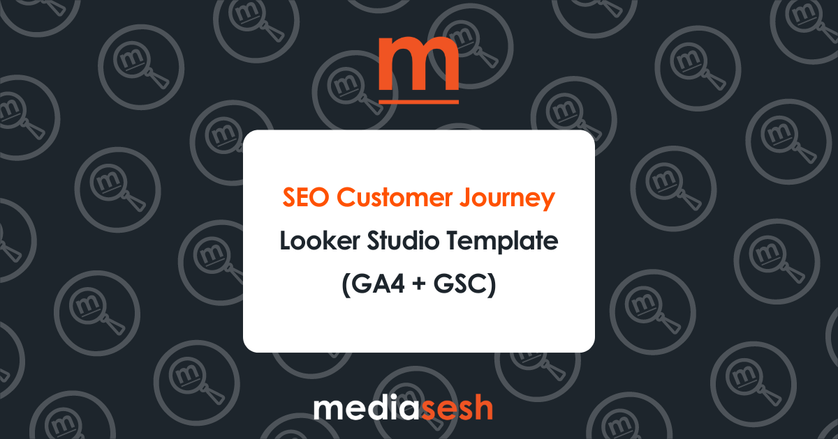 SEO Customer Journey Looker Studio Template (GA4 + GSC)